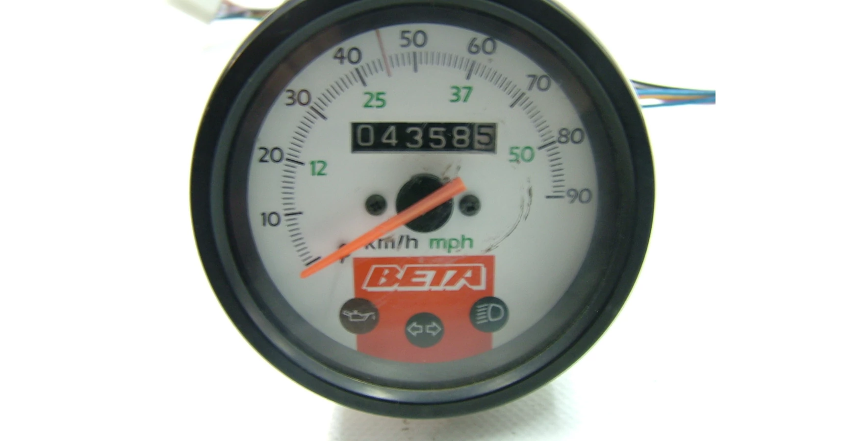 Beta Quadra 50 1995 - 1998 kilométeróra Tachometer cockpit - Beta - CMA ...