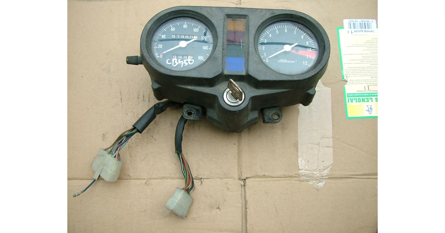 Honda CB 450 műszerfal Tachometer Cockpit - Honda - CMA-MOTOR Webáruház ...