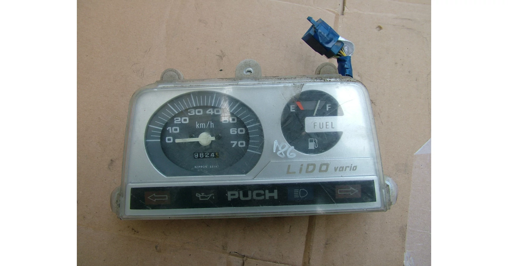 Suzuki CP50 Puch Lido50 1982-1986 műszerfal Tachometer cockpit - Suzuki ...