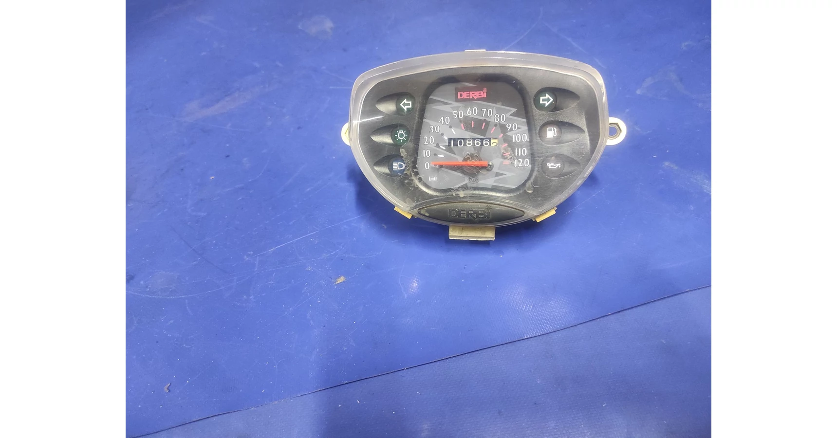 Derbi Hunter Manhattan 50 1996 műszerfal analog Tachometer Cockpit ...